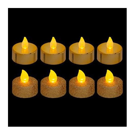 Bougie chauffe-plat led or - Fabelsold